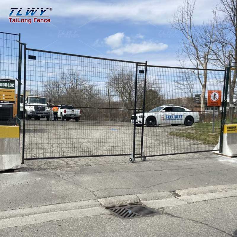 Double Leaf Fence Gate - Stylish & Secure Solution