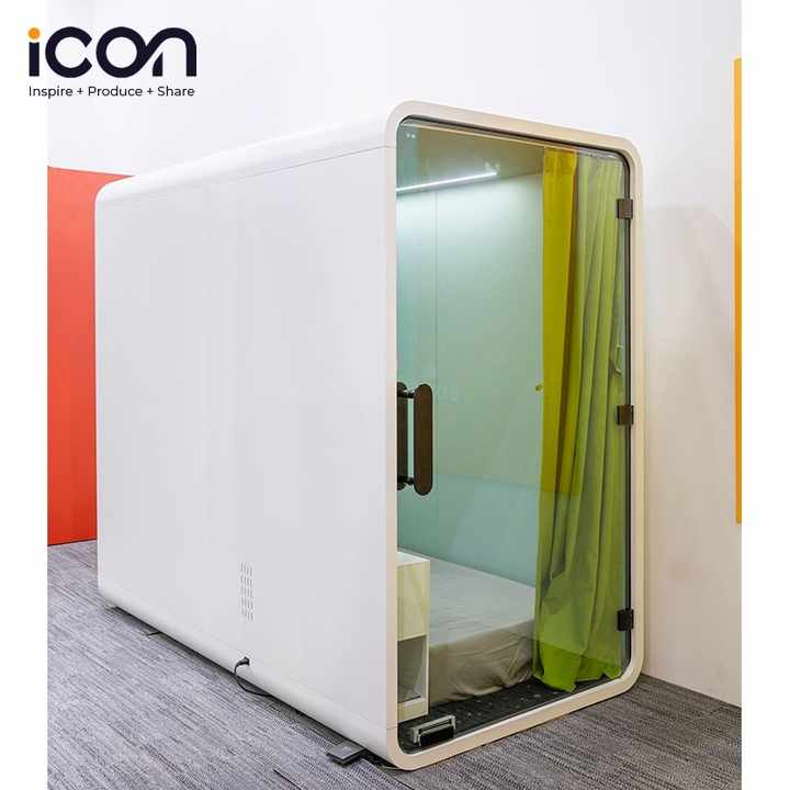 Portable Office Phone Booth - Soundproof & Modular Design