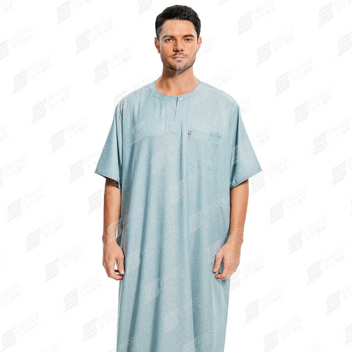 Arabic Thobe Traditional Islamic Dress for Saudi Arabia 6 Colors ...