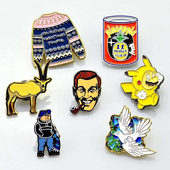 Custom Enamel Pins - Durable and Versatile Promotional Gifts