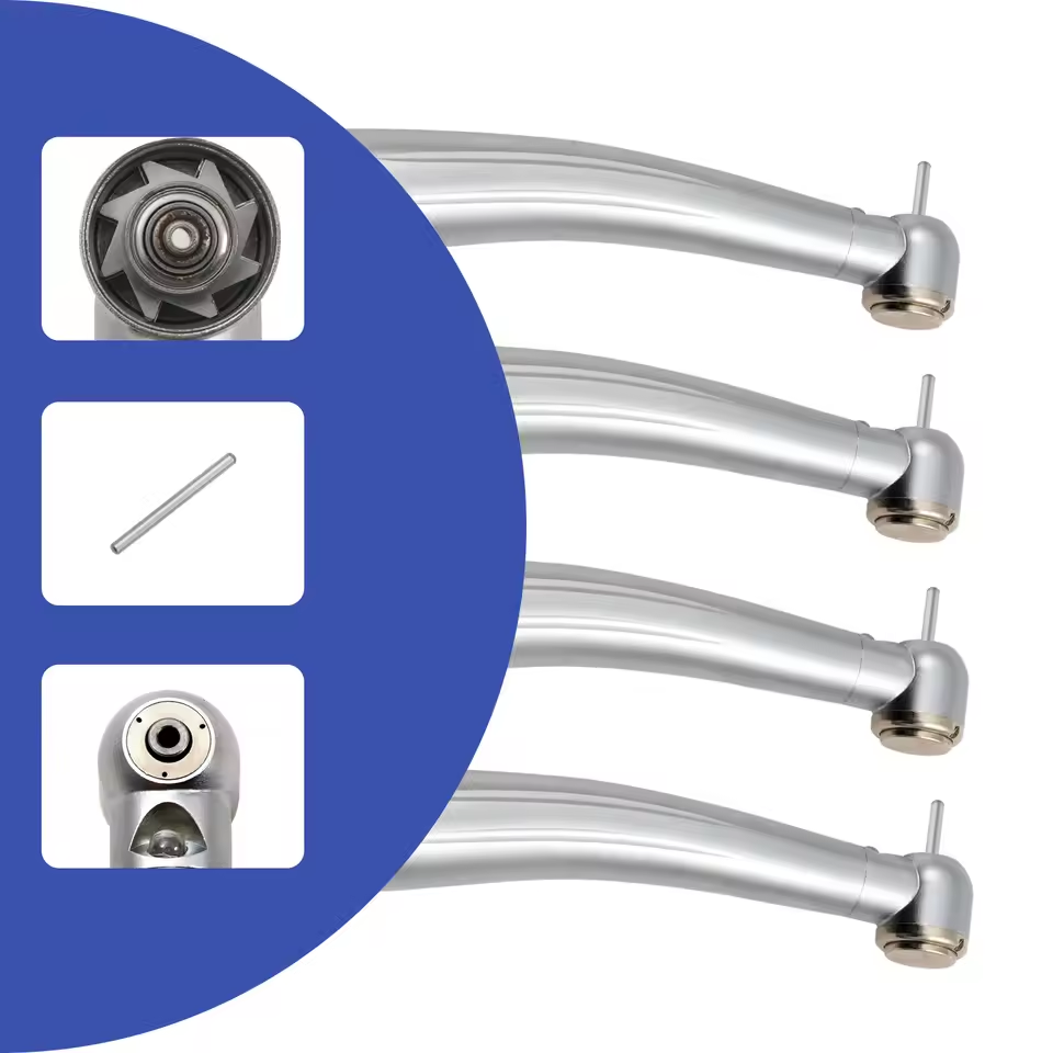Dental High Speed HandPiece Led LED High Speed Handpiece B2/M4 Standard ...