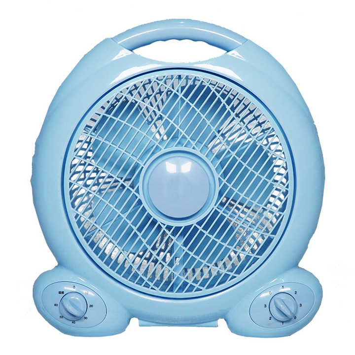 10-Inch Pink Table Fan 5 Copper Leaves Mini Electric Air Cooling Motor ...