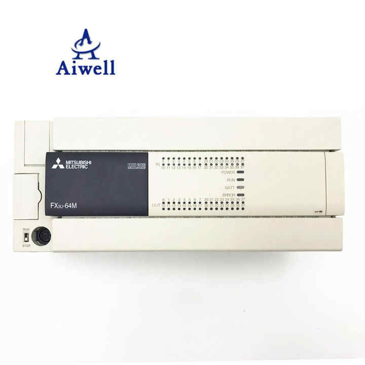Mitsubishi PLC Melsec-F SeriesFX3U PLC Programming Controller FX3U-64MT/ES-A