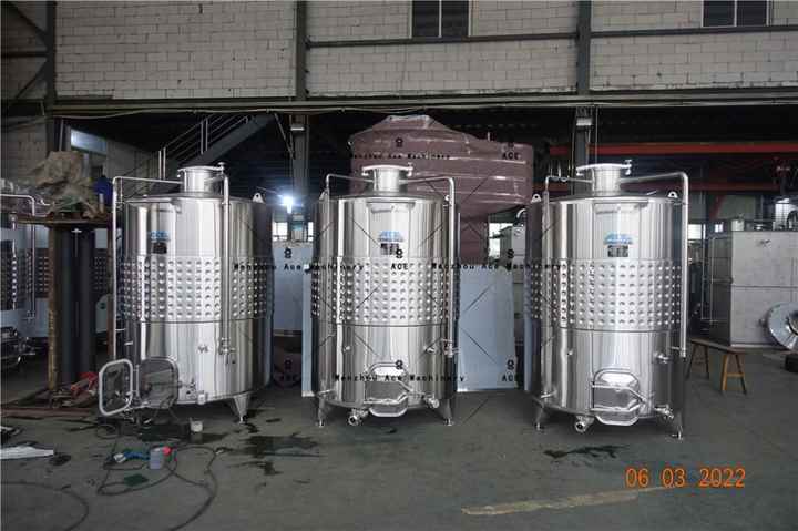 Ace Stainless Steel 50000 Liter Direct Cooled Open Refrigerated Chiller ...
