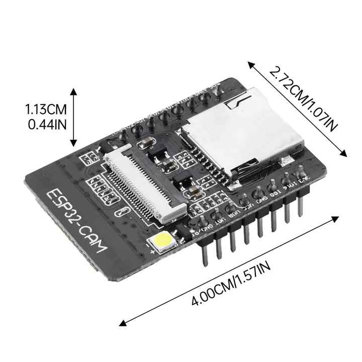 ESP32-CAM WIFI BT Camera Module 2.0MP ESP32-S OV2640 Expansion Module ...