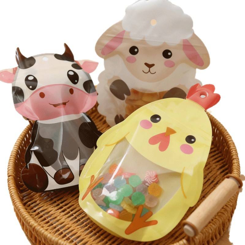 Cross-Border Easter Cartoon Cow Sheep Hand-Held Sealed Composite ...
