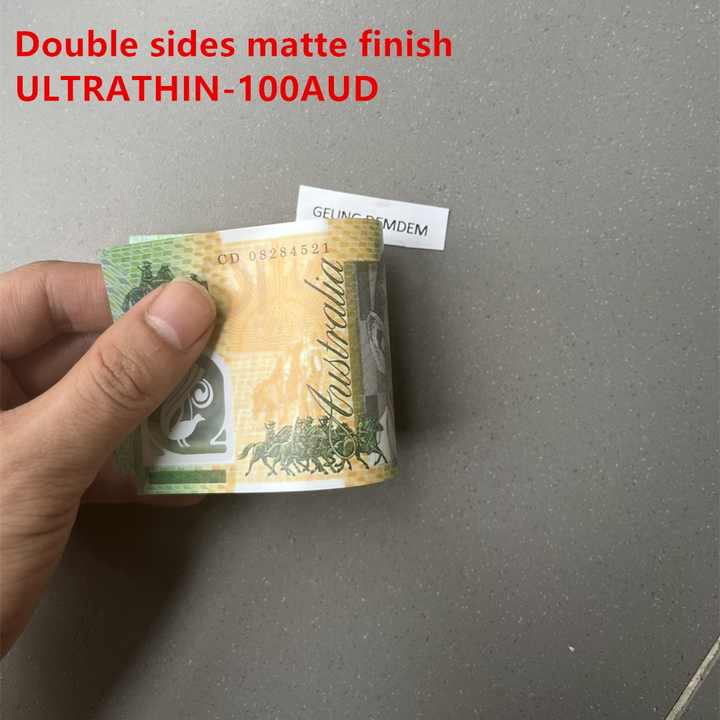 Top Quality Polymer AUD Prop Money - Trending & Environmentally Friendly