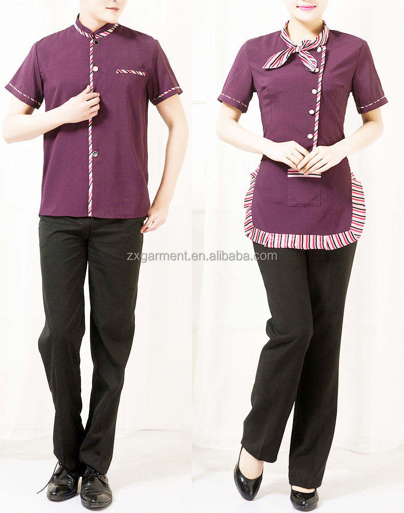 Customized Housekeeping Uniforms Design - Hotel Staff