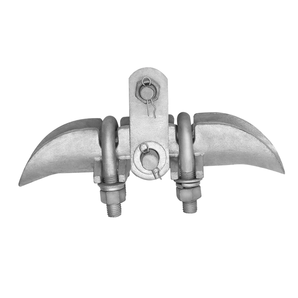 High Voltage Suspension Cable Clamp for Overhead Lines Power ...