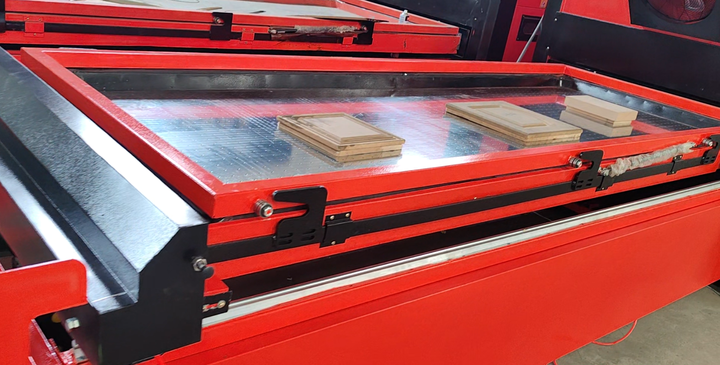 1300*3000mm Automatic Wood Veneer Vacuum Laminating Press Machine ...