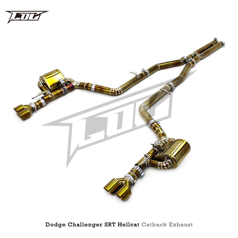 Factory Tuning Catback Exhaust System for Dodge Challenger SRT Hellcat ...