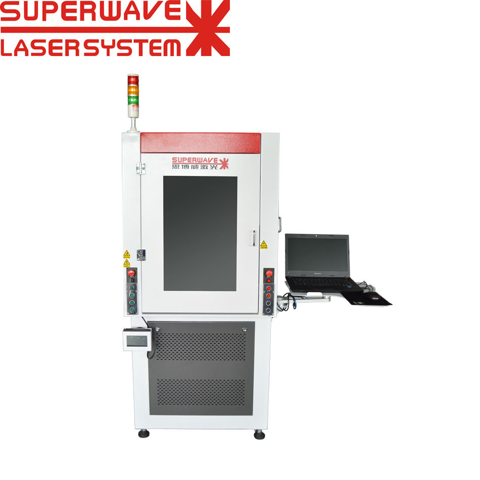 3-in-1 Enclosed Fiber Laser Marking Engraving Cutting Machine High ...
