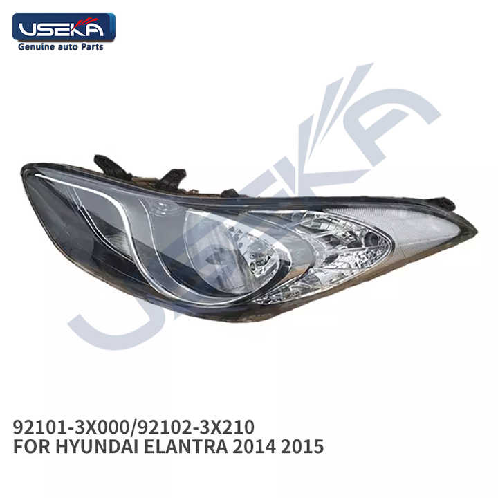 USEKA 92101-3X000/92102-3X210 Headlight Led Car Head Lamps for Hyundai ...