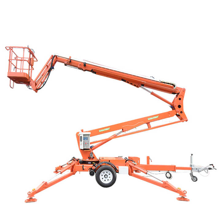 50ft 16m Boom Lift - Efficient Aerial Solutions for Building Use