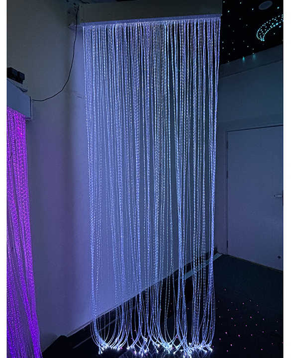 Sensory LED Light Curtain with Fiber Optic Lighting - OEM | Wholesale
