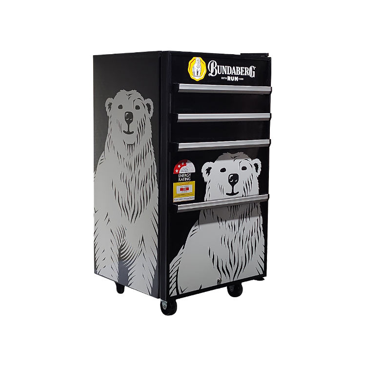 Meisda SC98F 98L Tool Box Fridge Mini Commercial Home Upright ...