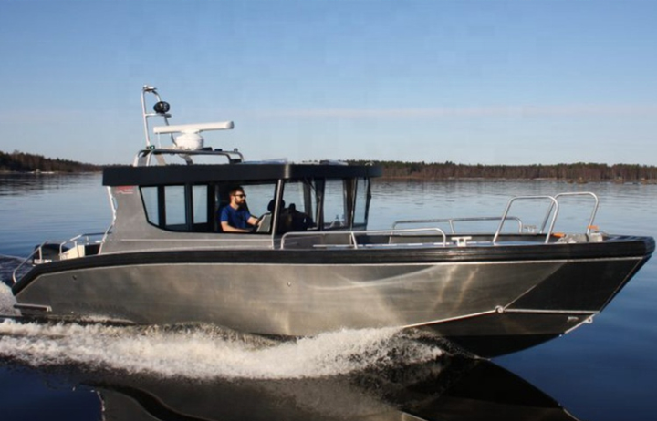 Deep Sea Patrol Pilot Boat Work Boat Welded Aluminum 9.5m