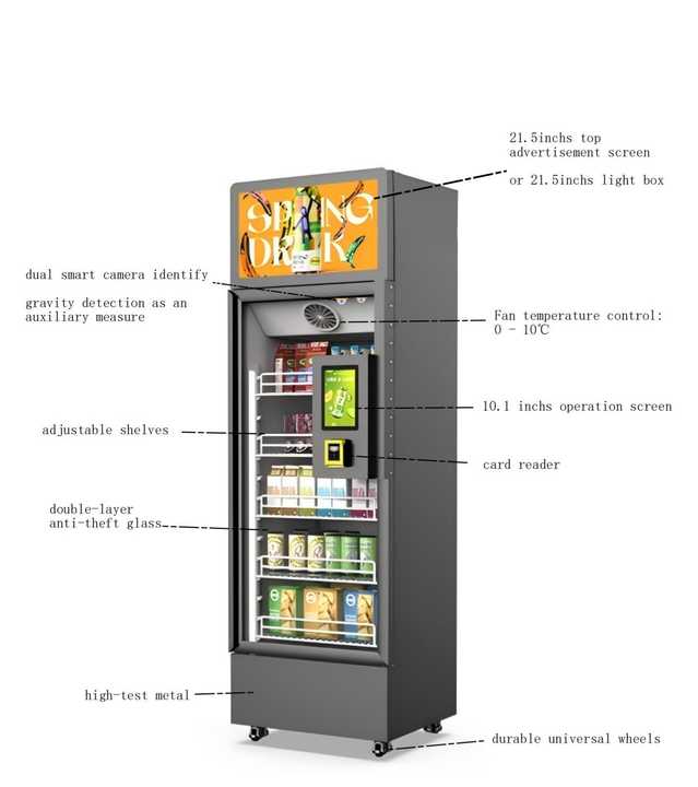 AI Visual Vending Machine - Smart Shopping for Food & Drink
