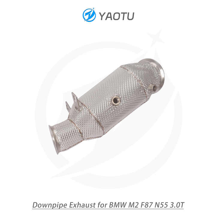 YT SS304 Exhaust Header (with Catalytic Converter & Heat Insulation ...