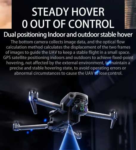 P7 MAX RC Drone - 4K Brushless Drone with Obstacle Avoidance