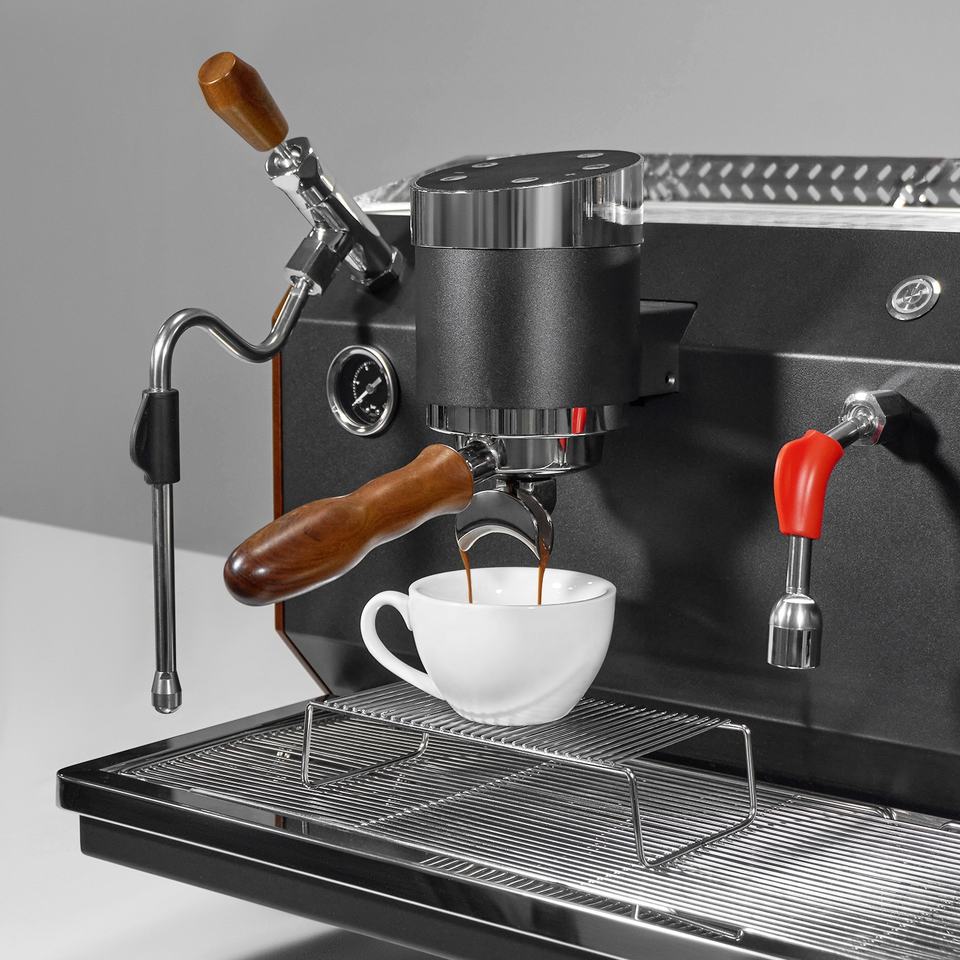 OEM E61 Dual Head Commercial Semi-Automatic Espresso Coffee Maker ...