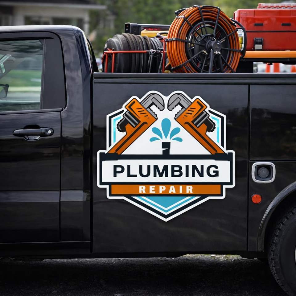 Custom Logo Vinyl PVC Vehicle Door Decal Sticker Waterproof Outdoor ...