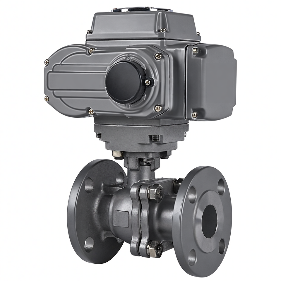 COVNA ANSI Flange 150LB Motorized Ball Valve ON/OFF Type Stainless ...