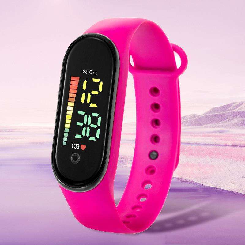 2026 Factory Touch Screen Led Band Watch Electronic Waterproof Bracelet ...