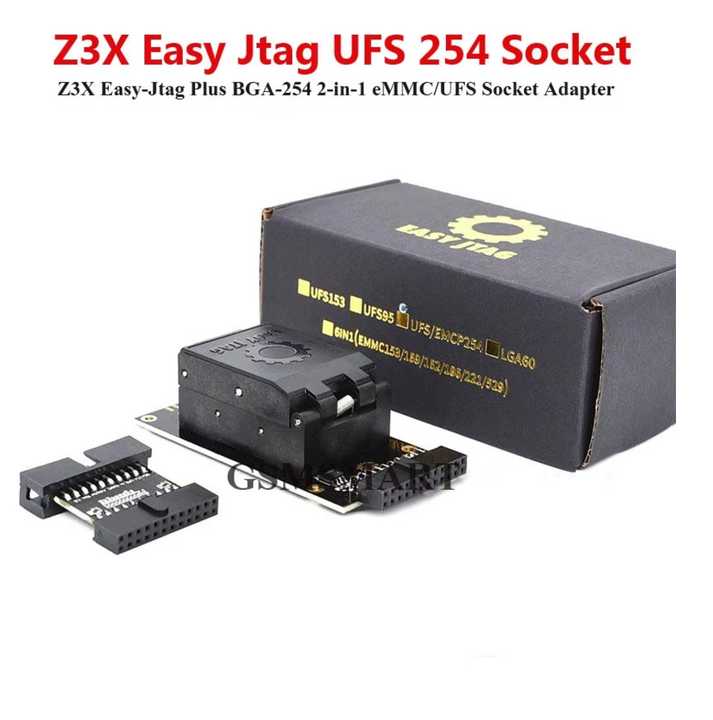 Easy JTAG UFS BGA-254 2-in-1 Adapter - Reliable & Efficient