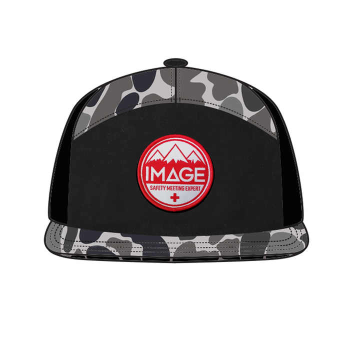 Custom Luxury Richardson Melin Camo 7 Panel Trucker Hats