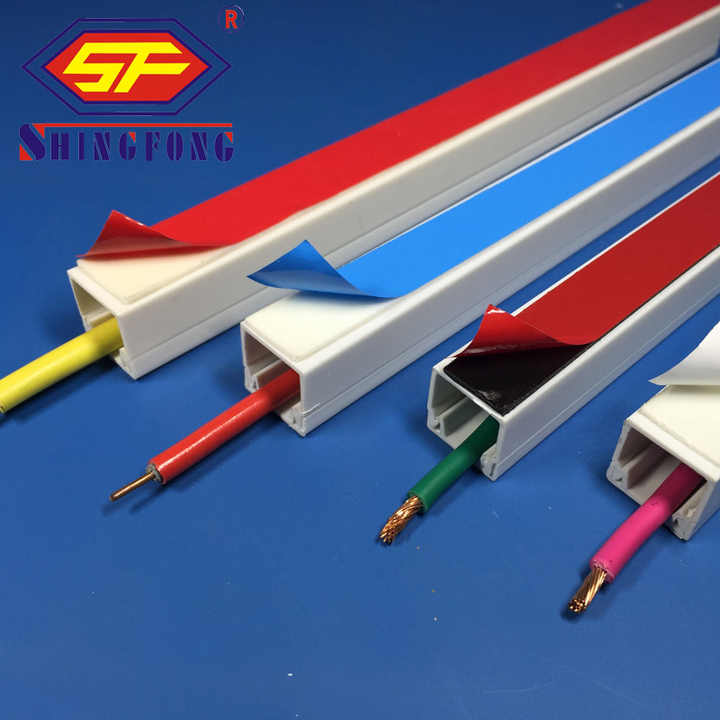 Decorative PVC Wiring Duct Cable Channel 50x50mm - Durable Plastic Wire ...