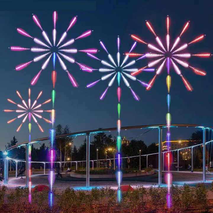 300W RGB Fireworks LED Light IP65 Waterproof Outdoor Park Square ...