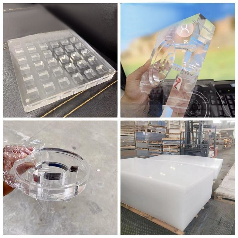 Customizable Transparent Acrylic Sheets Laser Engraved/CNC Machined ...