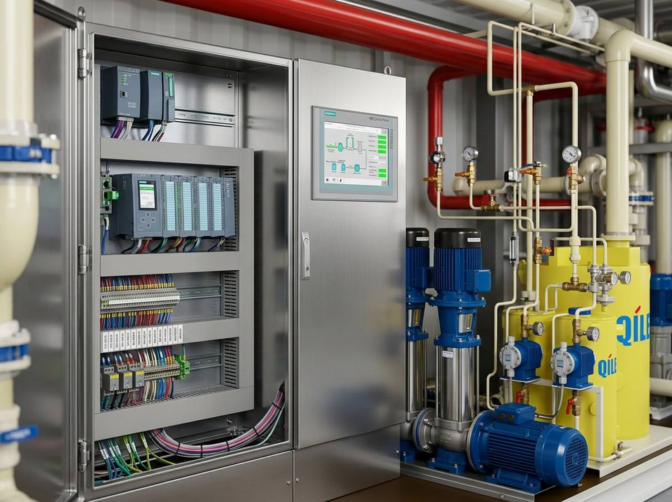 High Efficiency Containerized Ultrafiltration System Water Filter Plant ...