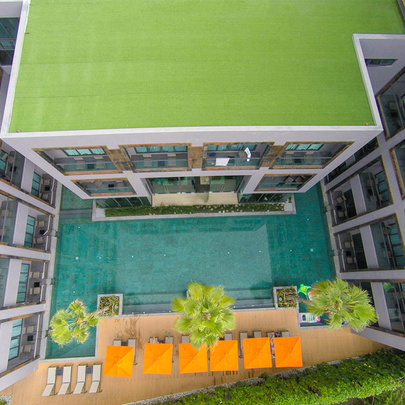 40ft Snow Slope Roof Steel Structure House Garden Bedroom Beach Scenery ...