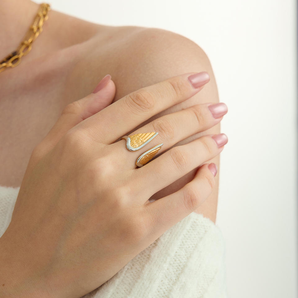 ERESI Minimalist Jewelry Stainless Steel Metal Waterproof 18K PVD Gold ...