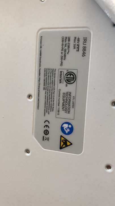 ERICSSON IRU 8846 KRC 161 754/2 5G BBU - Unused 5 Pieces Available ...