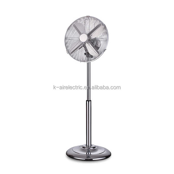 Color Box Mechanical 12 Inch Oscillating Standing Floor Fan Whisper ...
