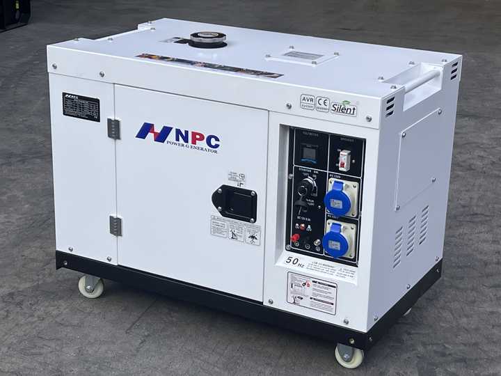 NPC 5KVA 8KVA 10KVA 12KVA 15KVA 20KVA Open Silent Diesel Genset Low ...