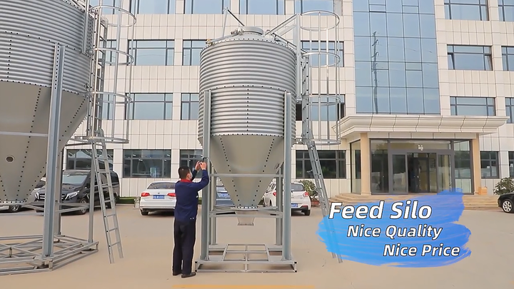 Poultry Farm Fodder Storage Bins - Durable & Efficient