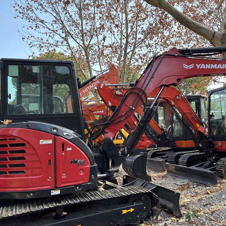 Hot Sell Japanese Mini Excavator Yanmar 55 Vio55 Vio50 Vio40 5 Ton Mini ...