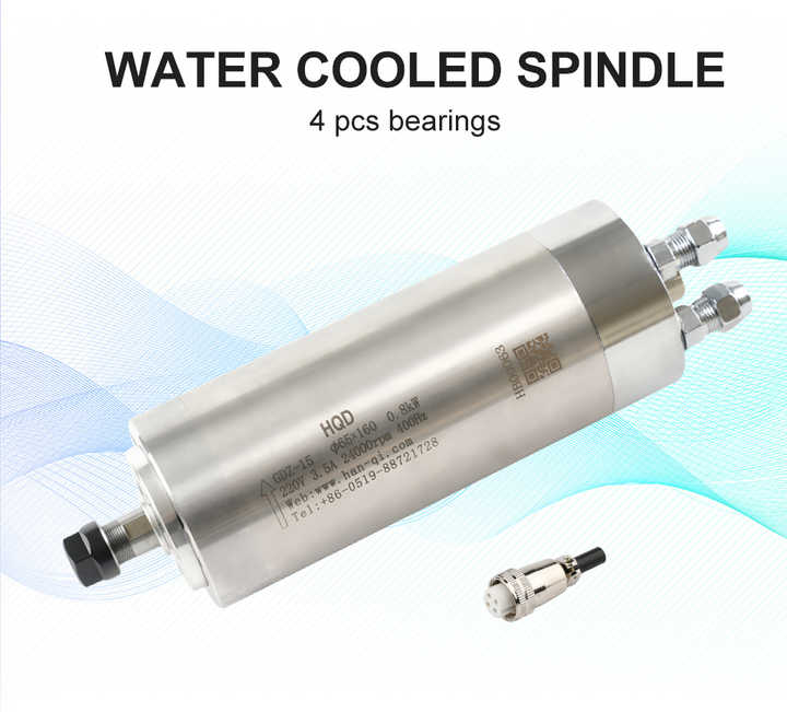Hongyang CNC Water Cooling Spindle Pump Hqd Water Cooling Spindle 5kw ...