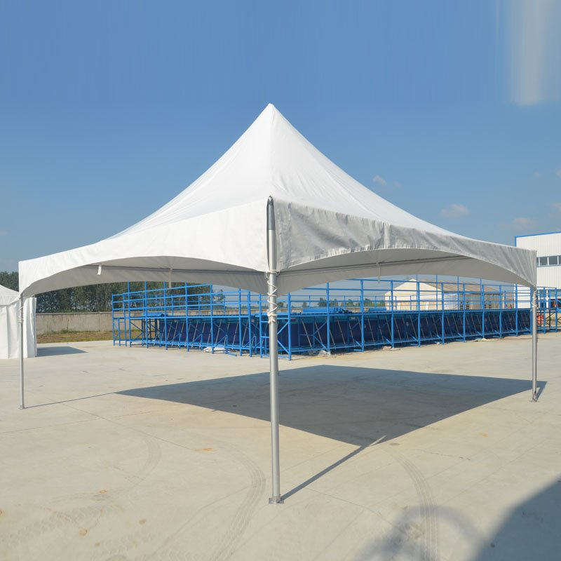 White Outdoor Event Canopy Tent Complete with Side Panels, Ideal for ...
