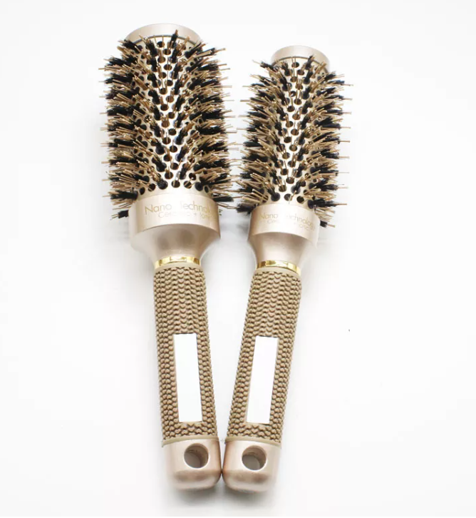 Round Combs Iron Radial High Temperature Resistant Brushes Curly ...