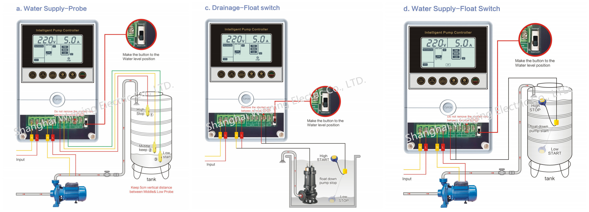 Household 3kw water pump control panel Products from Yueqing Haiyin ...