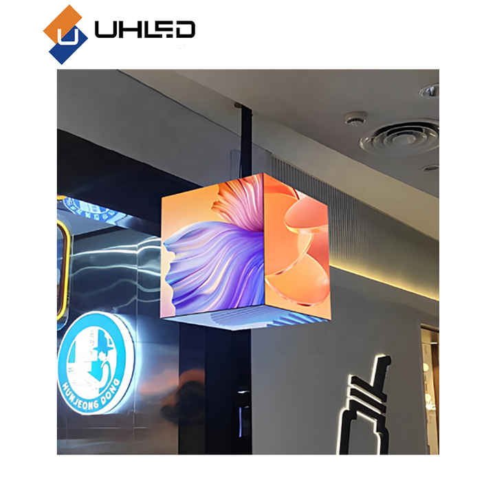 5 Sides P3mm LED Cube Screen - High Brightness Video Display