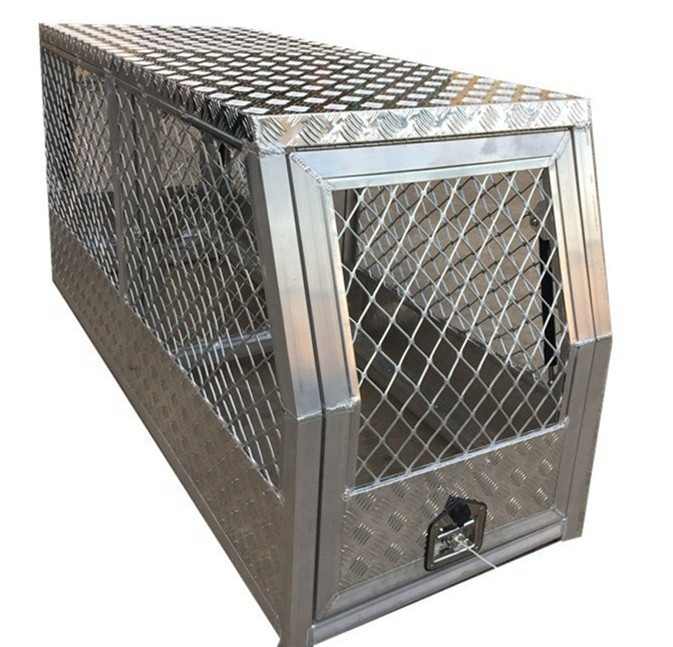 Jaula de aluminio de tamaño personalizado para perros UTE, caja de ...