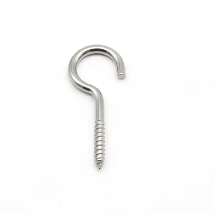 Stainless Steel Eye Bolt Self-tapping Hanging Open Eye Hook Eye C-type ...