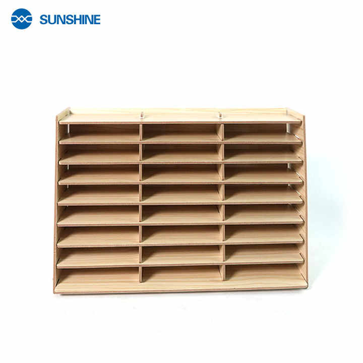 SUNSHINE SS-001B 24 Grid Cell Phone Management Box Storage