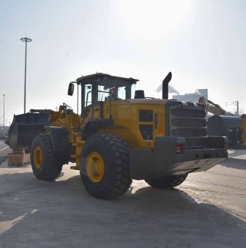 8 Ton FL980 Front Loader 4.0 m³ Bucket Loader With Strong Lifting ...